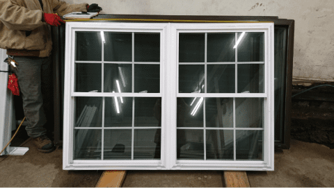 New Construction Twin Double Hung Windows